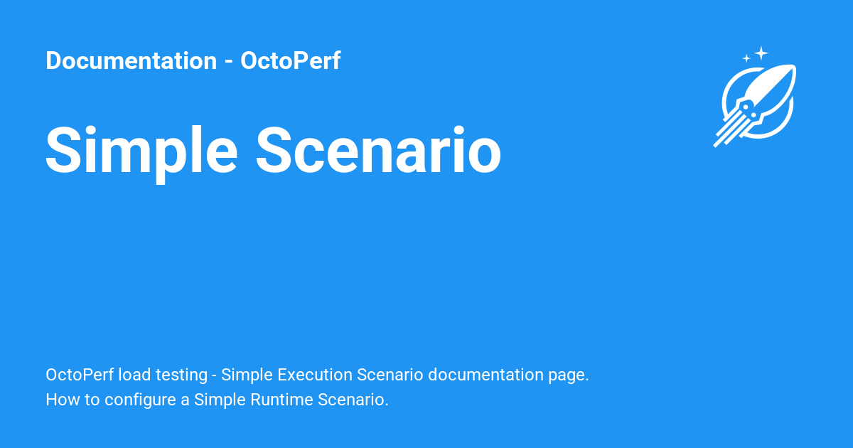 User Profiles - Documentation - OctoPerf